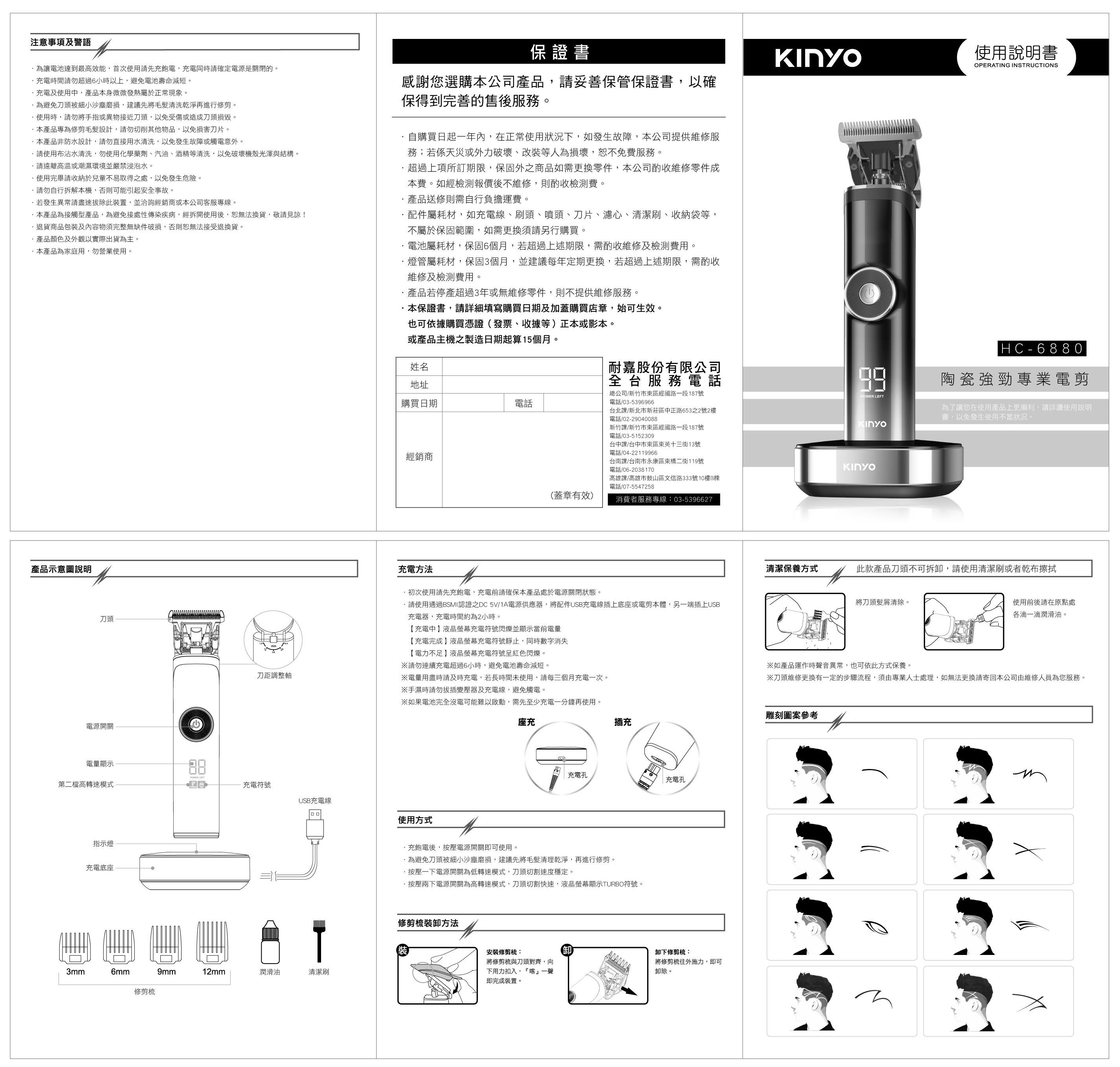 陶瓷強勁專業電剪 | KINYO