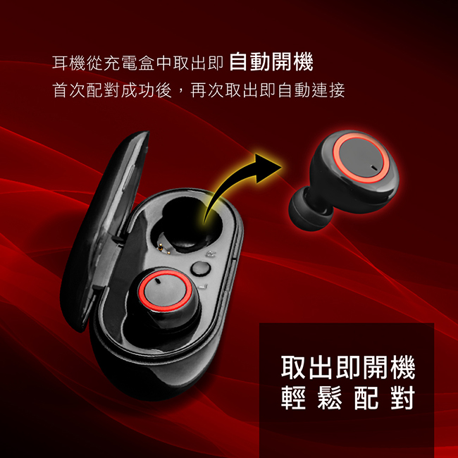 KINYO 藍牙真無線立體聲耳機 BTE-3890 - PChome 24h購物